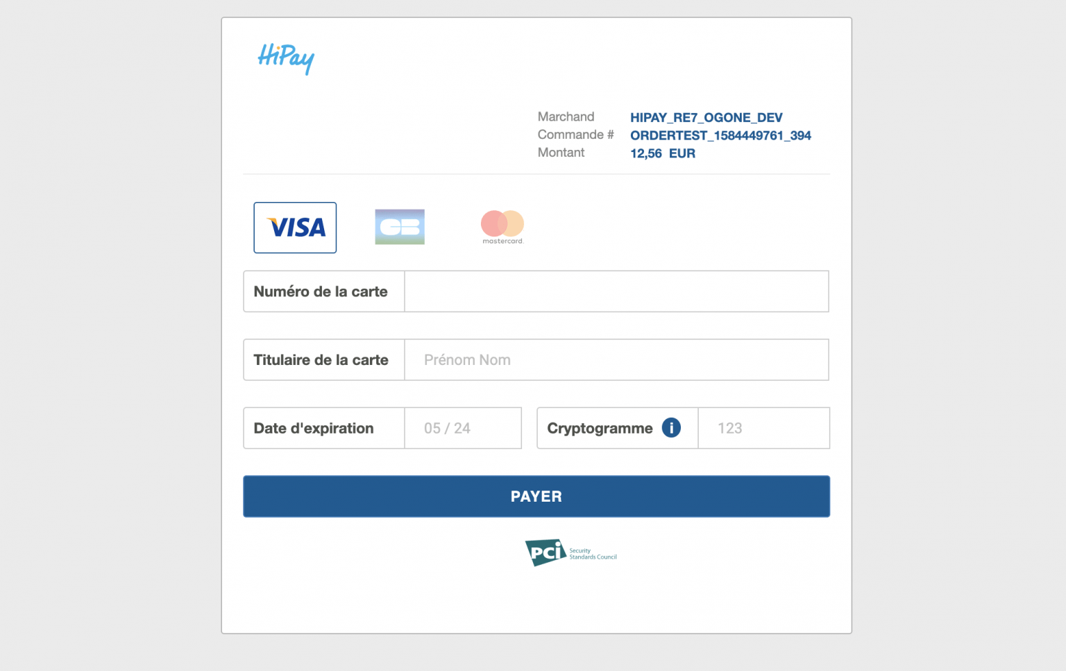 SFCC Storefront - Developer | HiPay