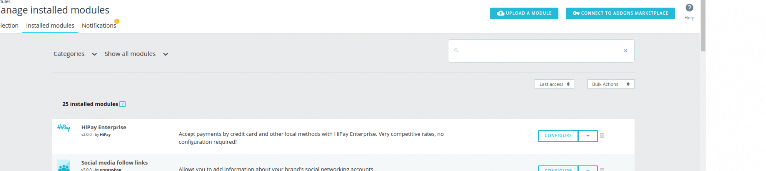PrestaShop Enterprise - Developer | HiPay